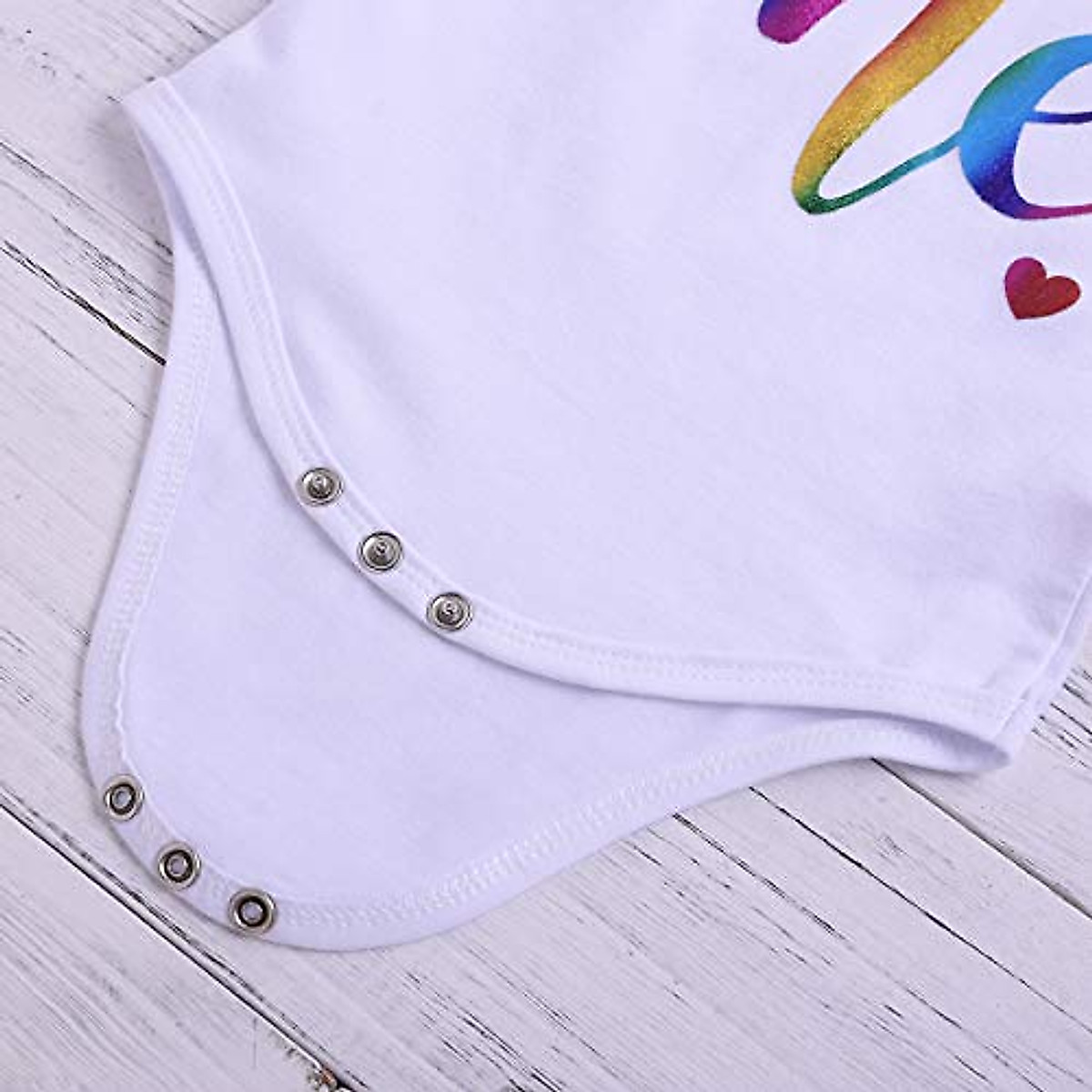 Baby Girls' 1st Birthday Tutu Dress Short Sleeve Colours One Romper Top Lace Skirt Clothes Outfit 2Pcs (Colours, 12-18 Months)