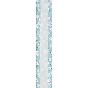 Wrights Extra Wide 1/2 Inch Double Fold Bias Tape for Quilting and Sewing, 27 Total Yards, White/Blue 9 Piece