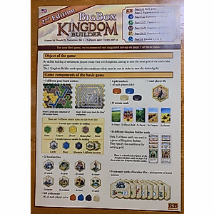 Queen Games Kingdom Builder Big Box 2nd Edition Board Game