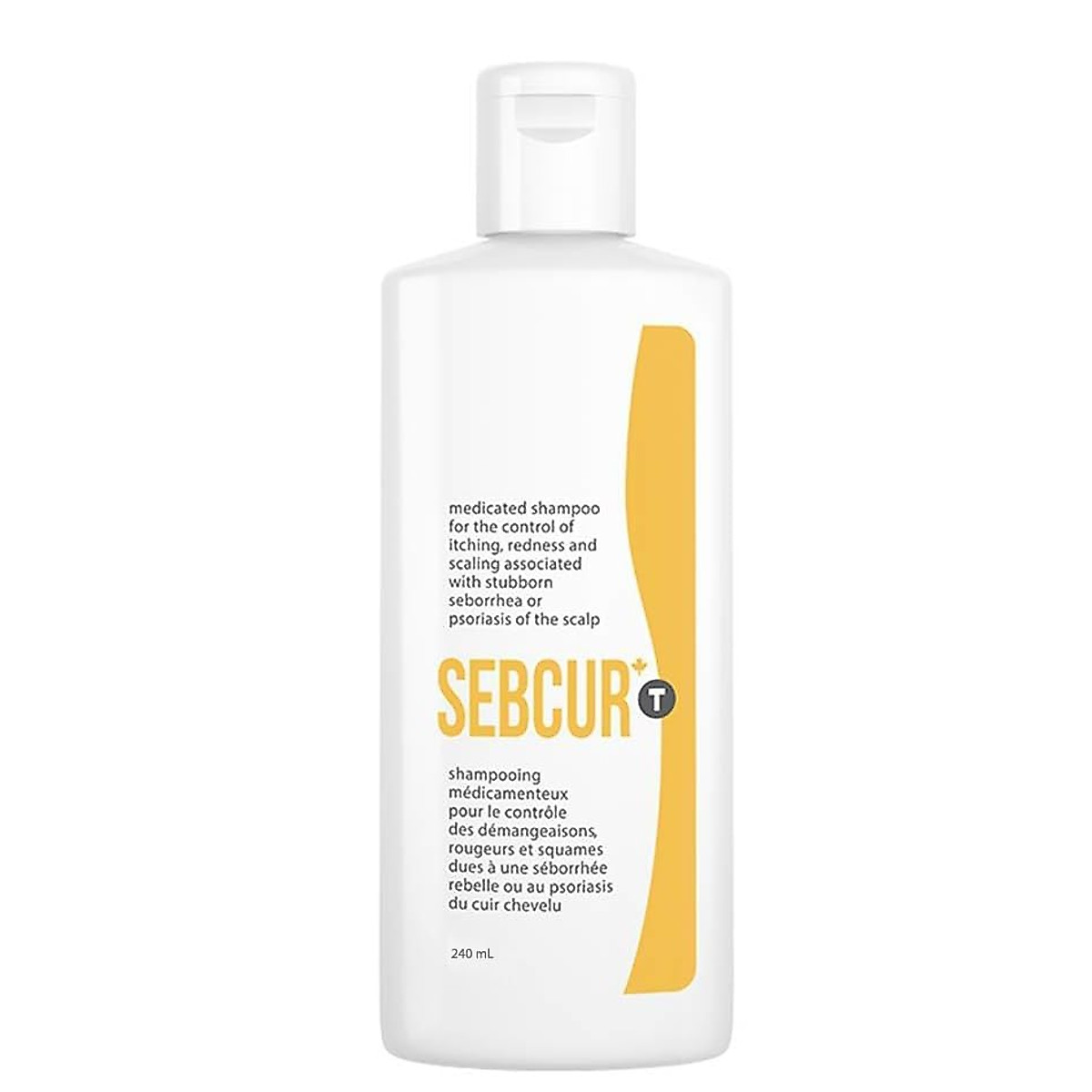 Sebcur T Coal Tar Shampoo for Relief of Itching Associated with Eczma Psoriasis 240ml