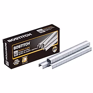 Bostitch B8 PowerCrown 0.25 Inch Staples, Pack of 5,000 Staples (STCRP21151/4)