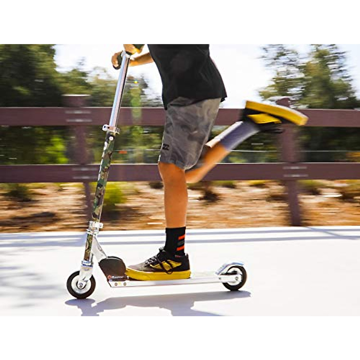 Razor A Kick Scooter for Kids - Lightweight, Foldable, Aluminum Frame, and Adjustable Handlebars