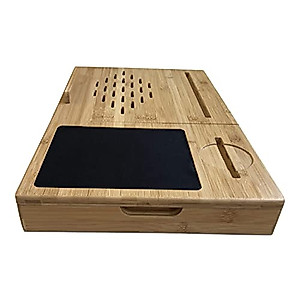 SmartFitness Universal Treadmill Desk, Treadmill Laptop Holder, Treadmill Laptop Stand, Treadmill Laptop Desk, Treadmill Desk Attachment, Laptop Mount, Computer Stand for Treadmill (Patent Pending)