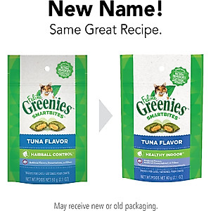 Greenies Smartbite Hairball Tuna Cat Treat