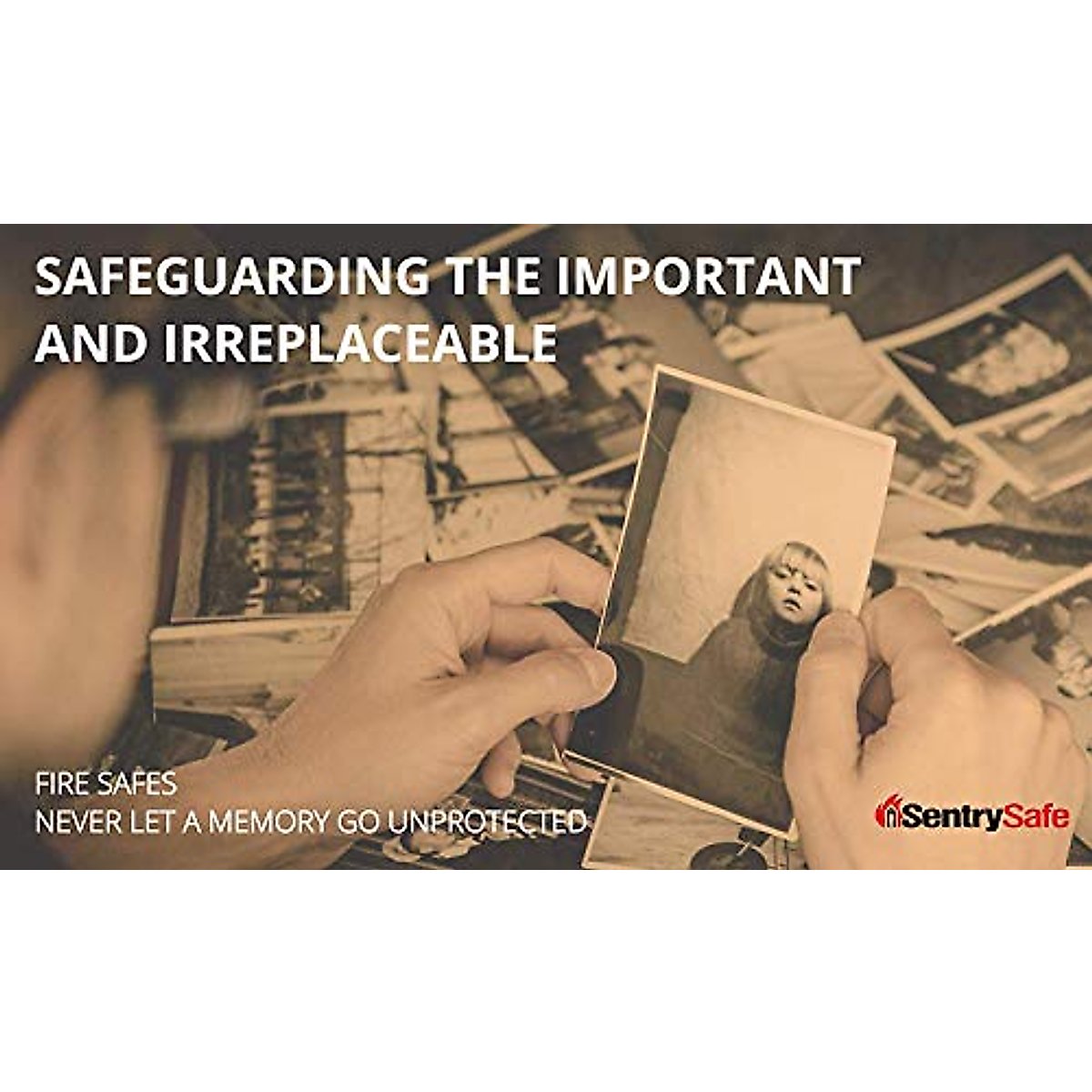 SentrySafe Fireproof and Waterproof Safe Box with Key Lock, File Safe with Carrying Handle for Documents, 0.66 Cubic Feet, 14.1 x 16.6 x 13.8 Inches, FHW40100