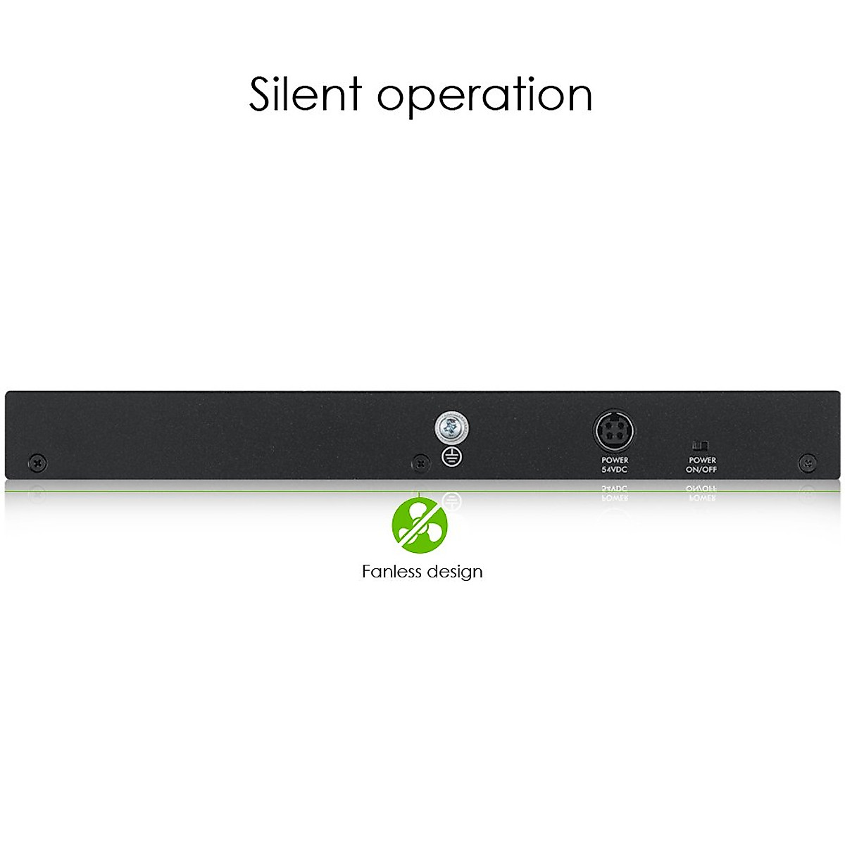 ZYXEL 8-Port PoE Switch Gigabit Ethernet Smart (GS1900-8HP REV 03F) - Managed, with 8x PoE+ @ 70W, Desktop or Wall mount. Limited Lifetime Protection