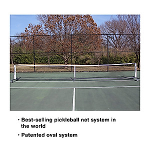 ONCOURT OFFCOURT PickleNet Deluxe TAPND 22'x 34" Oval Tubing Locking Wheels Pickleball Net System