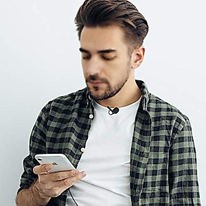 BOYA BY-M1 3.5mm Electret Condenser Microphone with 1/4" adapter for Smartphones iPhone DSLR Cameras PC