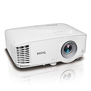 BenQ MH733 1080P DLP Business Projector, 4000 Lumens, 3D, HDMI, USB Reader, 10W Speaker, LAN Control, 100” @8.2ft, 1.3X Zoom (Renewed)