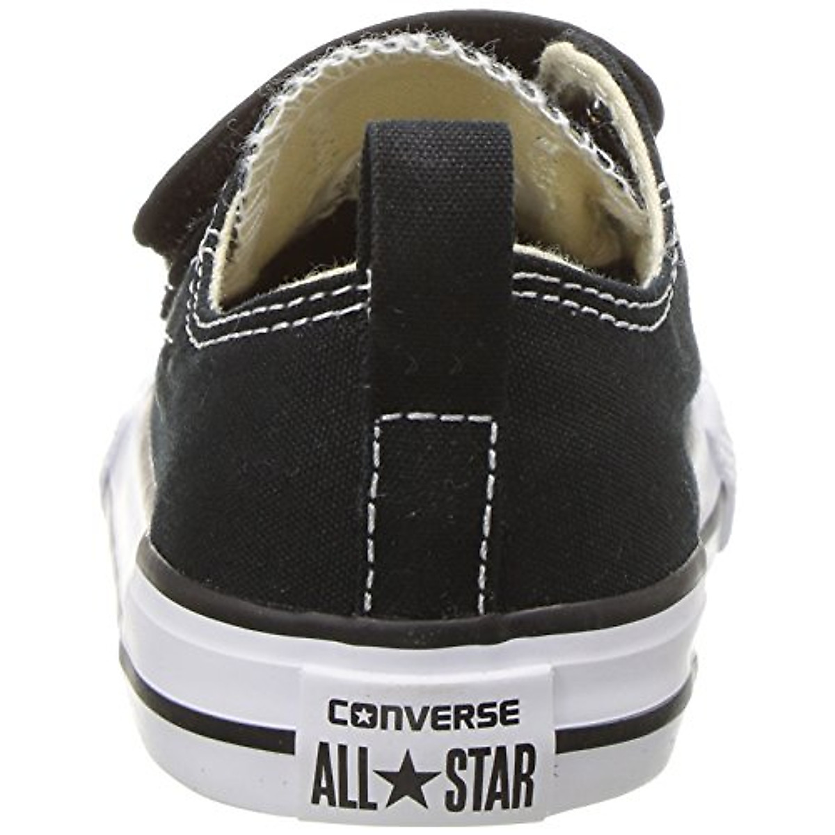 Converse Boys' Chuck Taylor All Star 2V Low Top Sneaker, Black, 6 M US Toddler