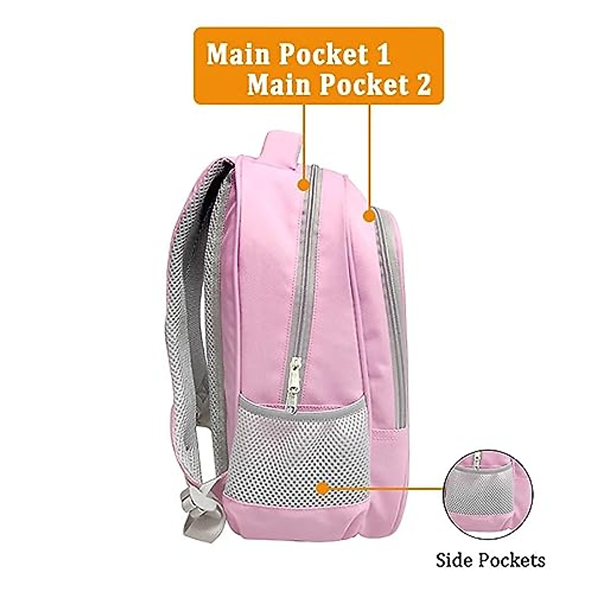 OARISL Teen Backpack 17inch Laptop Bag Cute Luminous Design Casual Daypack Bookbags for Men Women 12