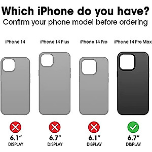 OtterBox Defender Series Holster Belt Clip Replacement for iPhone 14 Pro Max (Only) - Non-Retail Packaging- Black