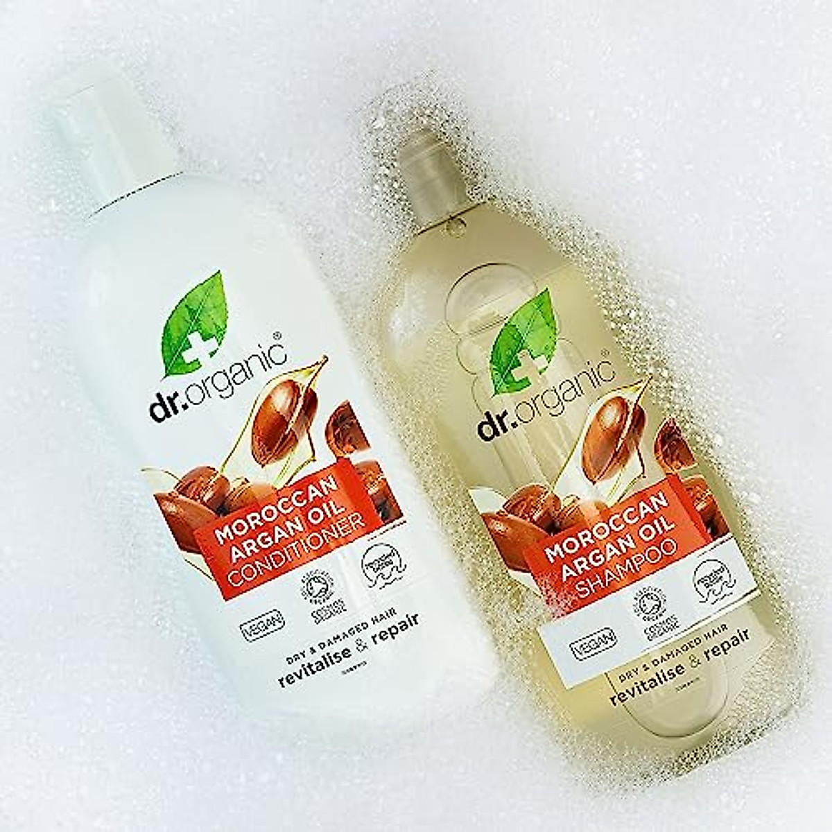 Organic Doctor Moroccan Argan Oil, Shampoo, 9 Fluid Ounce