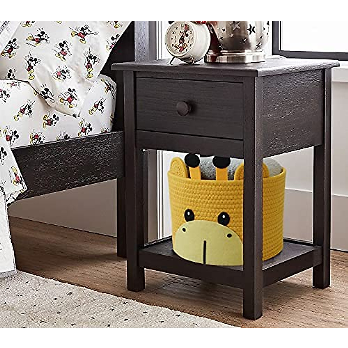 T&T Homewares Small Giraffe Baskets for Baby Diaper Organizer, Nursery Storage, Nursery Room Decor, Kids Room Organizer, Cat Dog Toy Storage