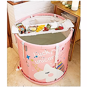 JUSHUMAOYI - Adjustable Bathtub Caddy Tray- Bath Tub Table Caddy -Bath Tray for Bathtub -White