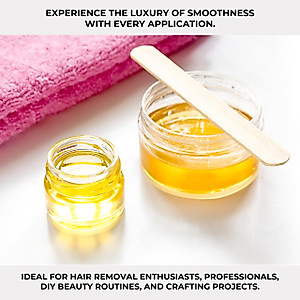 ForPro Professional Collection Premium Wood Applicators, Non-Sterile, Hair Removal Waxing Sticks, Large, 6" L x .75" W, 100-Count