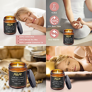 Birthday Gifts for Women Gifts for Mom Grandma Birthday Gifts for Mom from Daughter Son Child Husband Great Thanksgiving Gifts Ideas for Mom Wife Wine Tumbler Gifts Candle Mirror New Mom Presents 14OZ