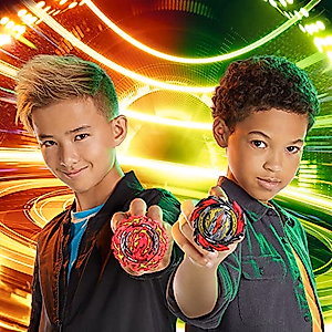 BEYBLADE Burst QuadDrive Interstellar Drop Battle Set, Set Stadium, 2 Battling Tops and 2 Launchers, Toys for 8 Year Old Boys & Girls & Up