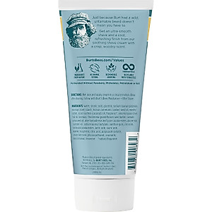 Burt s Bees Cooling Shave Cream with Aloe & Hemp For Men 5 Ounces (3 Pack)