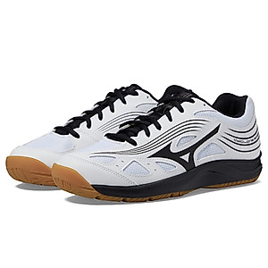 Mizuno womens Cyclone Speed 3 Volleyball Shoe, White/Black, 8.5 US
