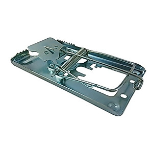 Pack of 8 made2catch Classic Metal Mouse Traps Fully Galvanized - Snap Trap for Mice - Mouse Control - Humane Mouse Traps That Work - 8 Traps