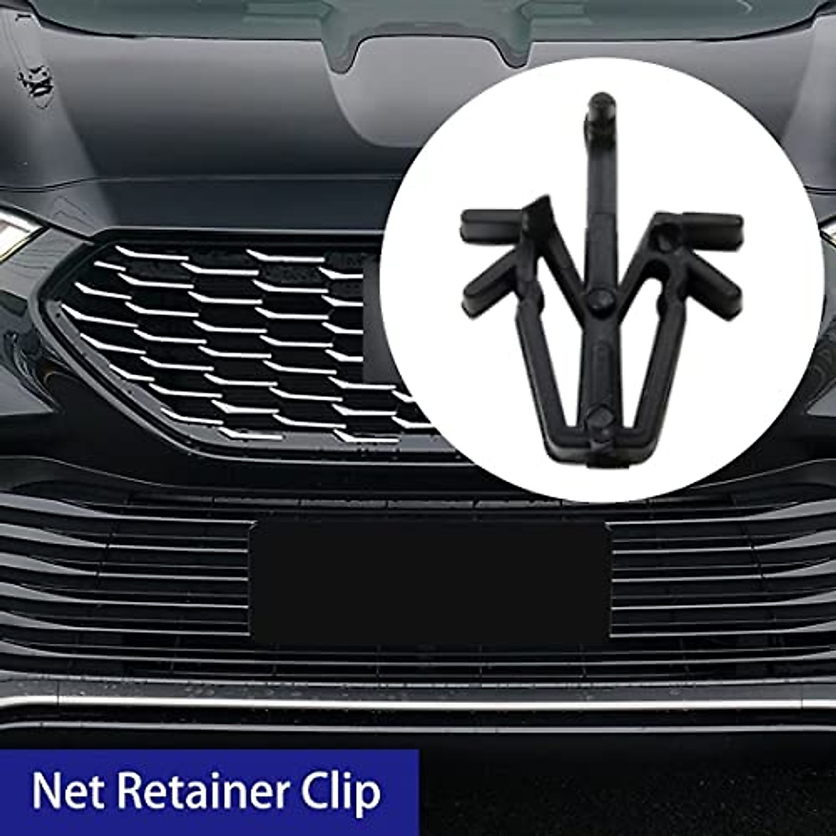 50pcs 90467-12040, 9046712040 Grille Retainer Clips for 2000 Toyota Tacoma SR5 Extended Cab Pickup 2-Door 2.7L 2694CC l4 GAS DOHC Naturally Aspirated