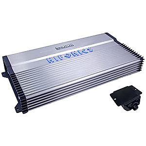 Hifonics BXX6000.1D 6000 Watt RMS 1-Channel Monoblock D Class Amplifier Brutus Car Audio, Silver