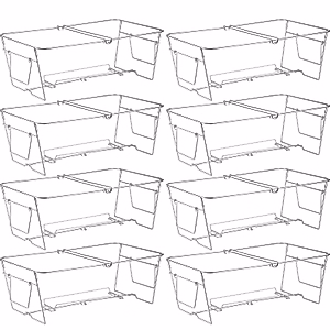 Thyle 8 Pcs Chafing Wire Rack Chafing Dish Rack, Foldable Buffet Serving Stand Easy Storage Reuse Dish Serving Trays Food Warmer Catering Supplies for Parties Occasions Events