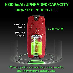 QaoMrt 10000mAh High Capacity Replacement Battery for JBL Xtreme, JBL Xtreme 1, JBL GSP0931134, JBLXTREME Speaker with Repair Tool Kit (Model No: Xtreme 1, Part No: GSP0931134)