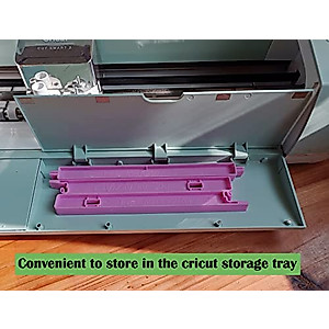 Extension Tray Compatible with Cricut Explore Air3 2 1,Extender Tray Compatible with Cricut Mat,Cutting Mat Extender Support for Explore Air Series (Not Compatible with Maker3 and Maker) (Pink)