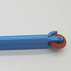 MIKEMENG Finger Scooter with Tools and Shoes Finger Board Accessories - Pack 1 Black Finger Toy for Kids Toy (Blue Scooter)