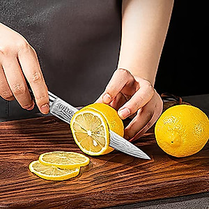 Dfito Chef Knife 3PCS, Professional Kitchen Knives,High Carbon Stainless Steel Chefs Knife Set, Ultra Sharp Blade, Ergonomic Handle and Gift Box for Home or Restaurant…