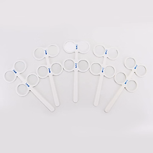 Top Brand 4 Lens Plastic Optical Flipper Ophthalmic Holder Eye Trainer occluder Optometry Equipment (Color : 2.00)