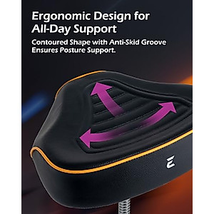 EHWD Premium Motorcycle Drum Throne, Rotatable Stool, Memory Foam Cushion with Anti-Skid Groove, Threaded Height Adjustment with Die-Cast Tripod. Edge Hardware Design NE1M