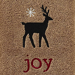 SKL Home Cozy Home Hand Towel (2-Pack), Taupe