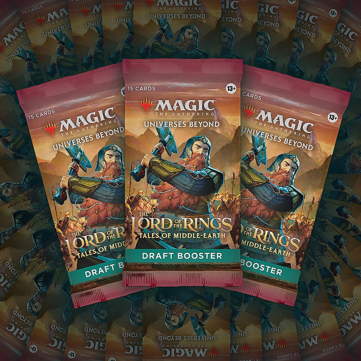 Magic: The Gathering The Lord of The Rings: Tales of Middle-Earth Draft Booster Box - 36 Packs + 1 Box Topper Card