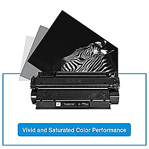 TRUE IMAGE Compatible Toner Cartridge Replacement for HP Q2613X 13X C7115X Q2613A C7115A Laserjet 1300 1300N 3380 1150 1200 1200N 1220 3300 3330 13A 15A 15X Printer Ink (Black, 2-Pack)