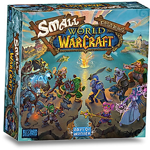 Small World of Warcraft Board Game - Fantasy Civilization Strategy Game, Family Game for Kids & Adults, Ages 8+, 2-5 Players, 40-80 Min Playtime, Made by Days of Wonder