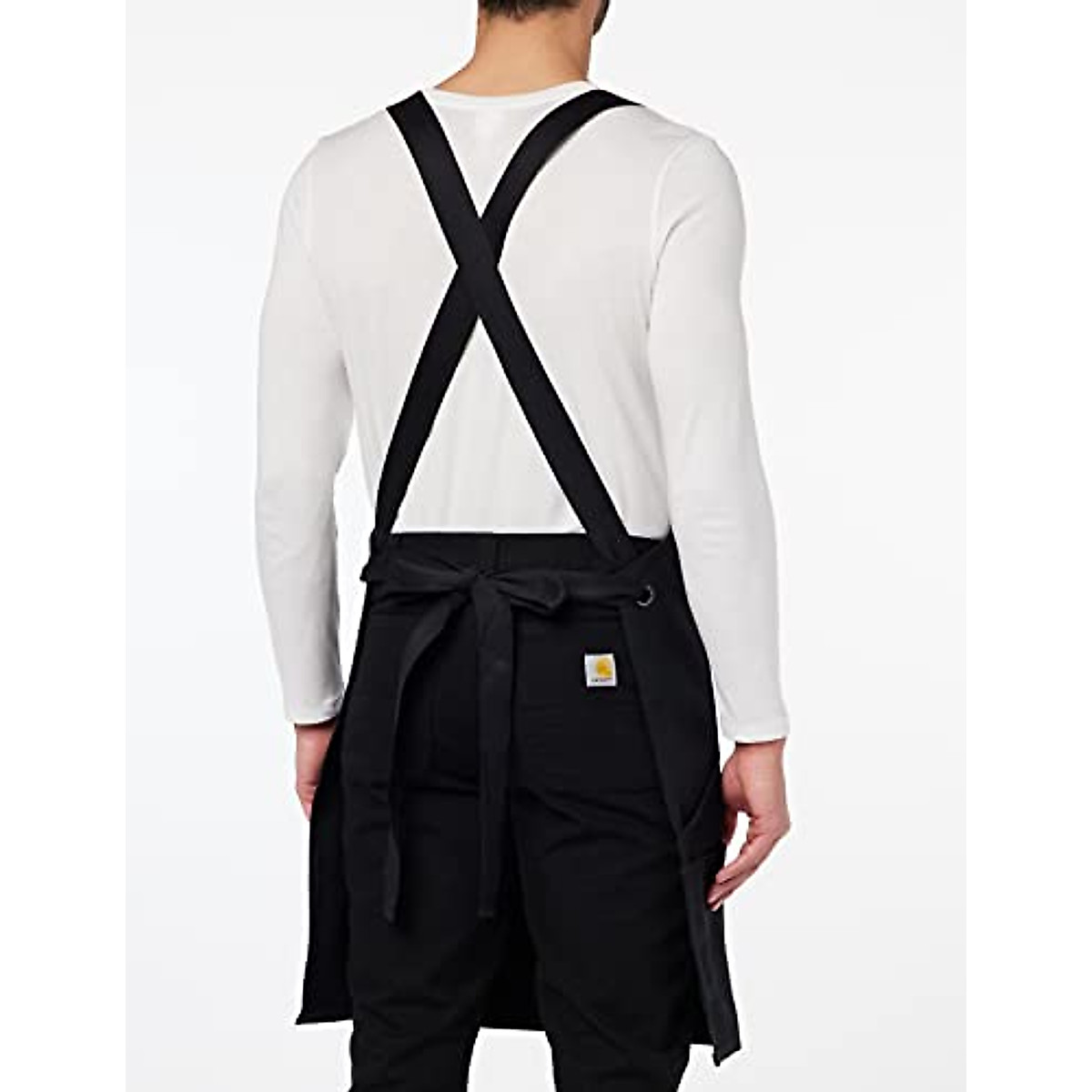 Carhartt mens Firm Duck Apron Belt, Black, OFA US