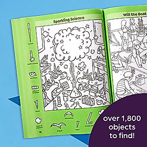 Awesome Science Puzzles: Find and Seek 100+ Science Hidden Picture Puzzles for Kids 6+, Highlights Puzzle Book for Kids (Highlights Hidden Pictures)