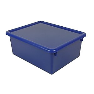 Romanoff Stowaway Letter Box with Lid, Blue