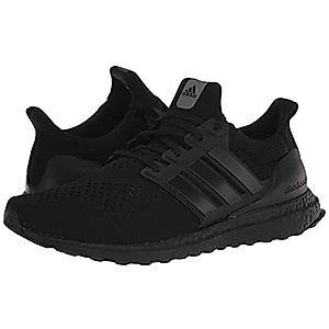 adidas Men's Ultraboost 1.0 Running Shoe, Black/White/Beam Green, 11