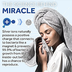 Miracle Made Extra Luxe - Stone, Full - Bed Sheets Set and Bath Towel - Stone - 100% USA-Grown Supima Cotton