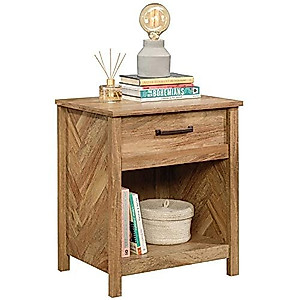 Sauder Cannery Bridge Nightstand, Sindoori Mango Finish