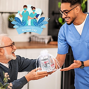 FoldTier 48 Pieces Nurse Gifts Include 12 Nurse Shot Glasses 1.8 Oz 12 Keychains 12 Gift Bags 12 Cards Nurse Appreciation Gifts for Nursing Students Graduation Gift Funny Birthday Presents School Gift