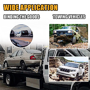 FITHOIST Grade 80 Chain V-Bridle | 5/16In x 2Ft Towing Chain Bridle with J Hooks and Grab Hooks | Bridle Transport Chain with 4,900LBS Safe Working Load | for Flatbed Truck Rollback Wrecker Carrier