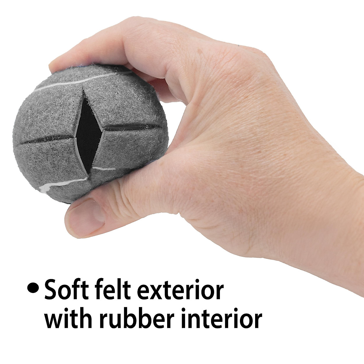 AMP Top Glides Precut Walker Tennis Ball Glides (Gray)