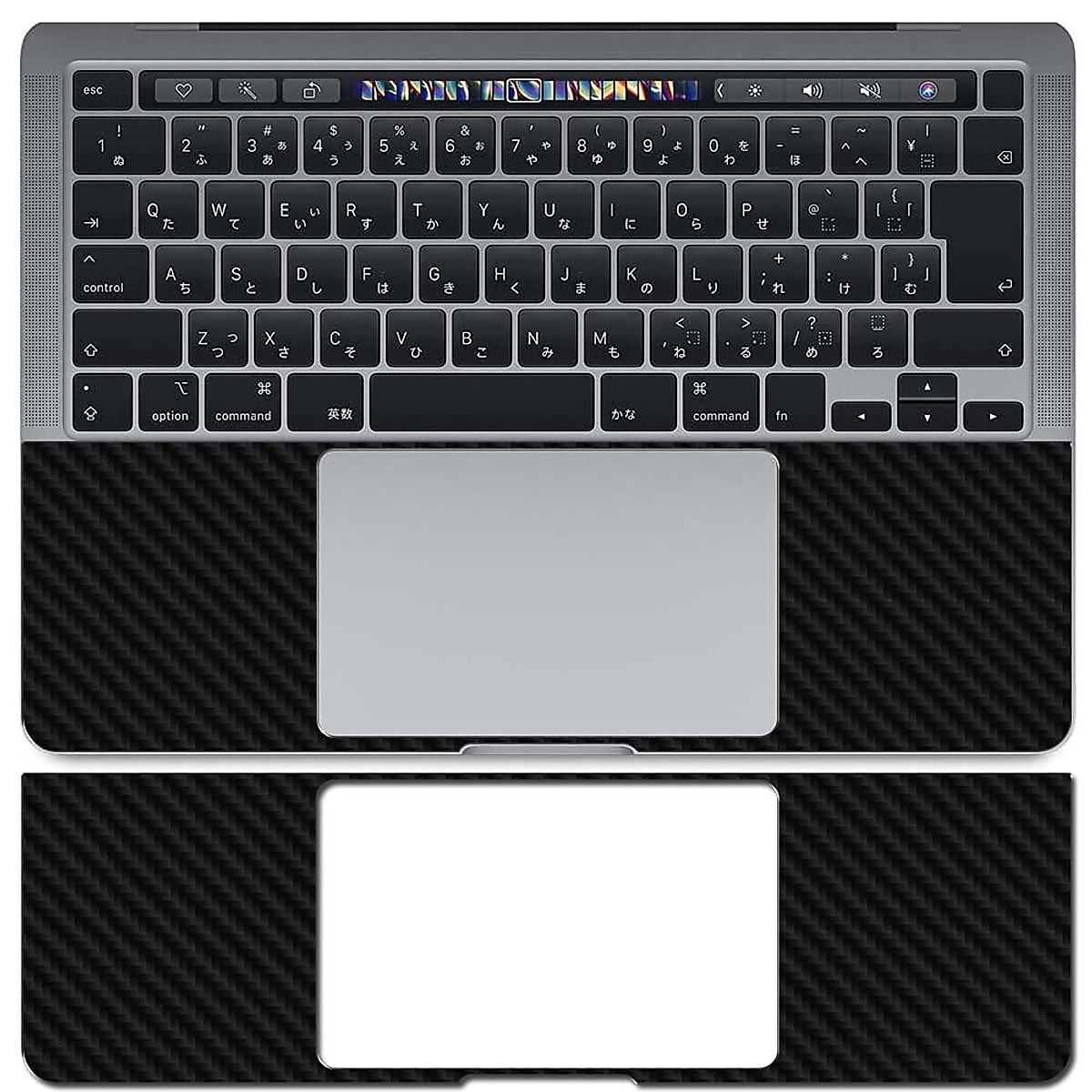 Puccy 2 Pack Keyboard TouchPad Film Protector, compatible with ASUS TUF Gaming A17 FA706 FA706QM 17.3" TPU Trackpad Guard Cover Skin (Not Tempered Glass Screen Protectors Case)