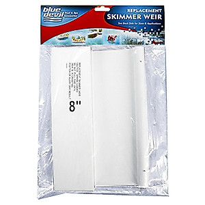 Blue Devil Skimmer Weir Replacement, Skimmer Weir for Swimming Pool - 8-Inch