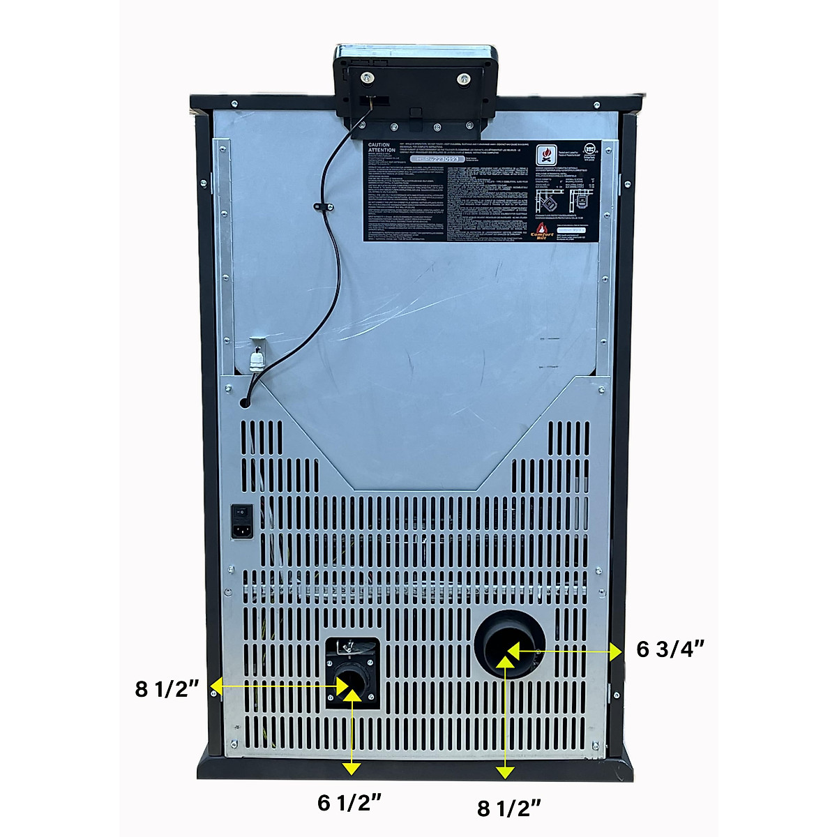 Comfortbilt HP42-Alpine Modern Pellet Stove 2800 SQFT Heating 120 Hopper EPA Cert